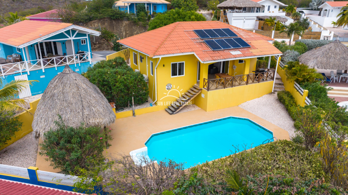 Vakantievilla in Villapark Fontein Curacao te koop